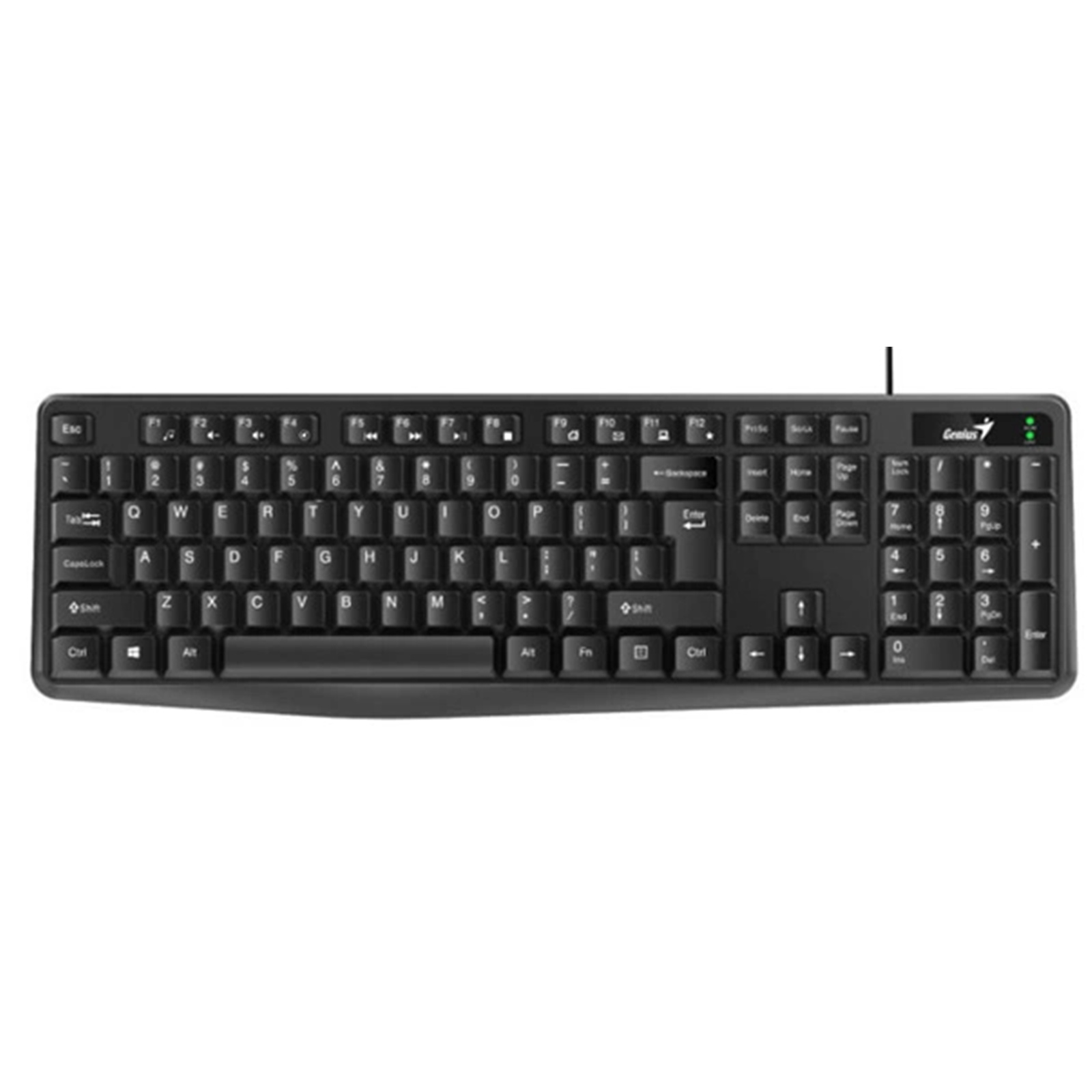 Buy the Genius KB-117 Keyboard - Black USB Wired ( KB-117 ) online ...