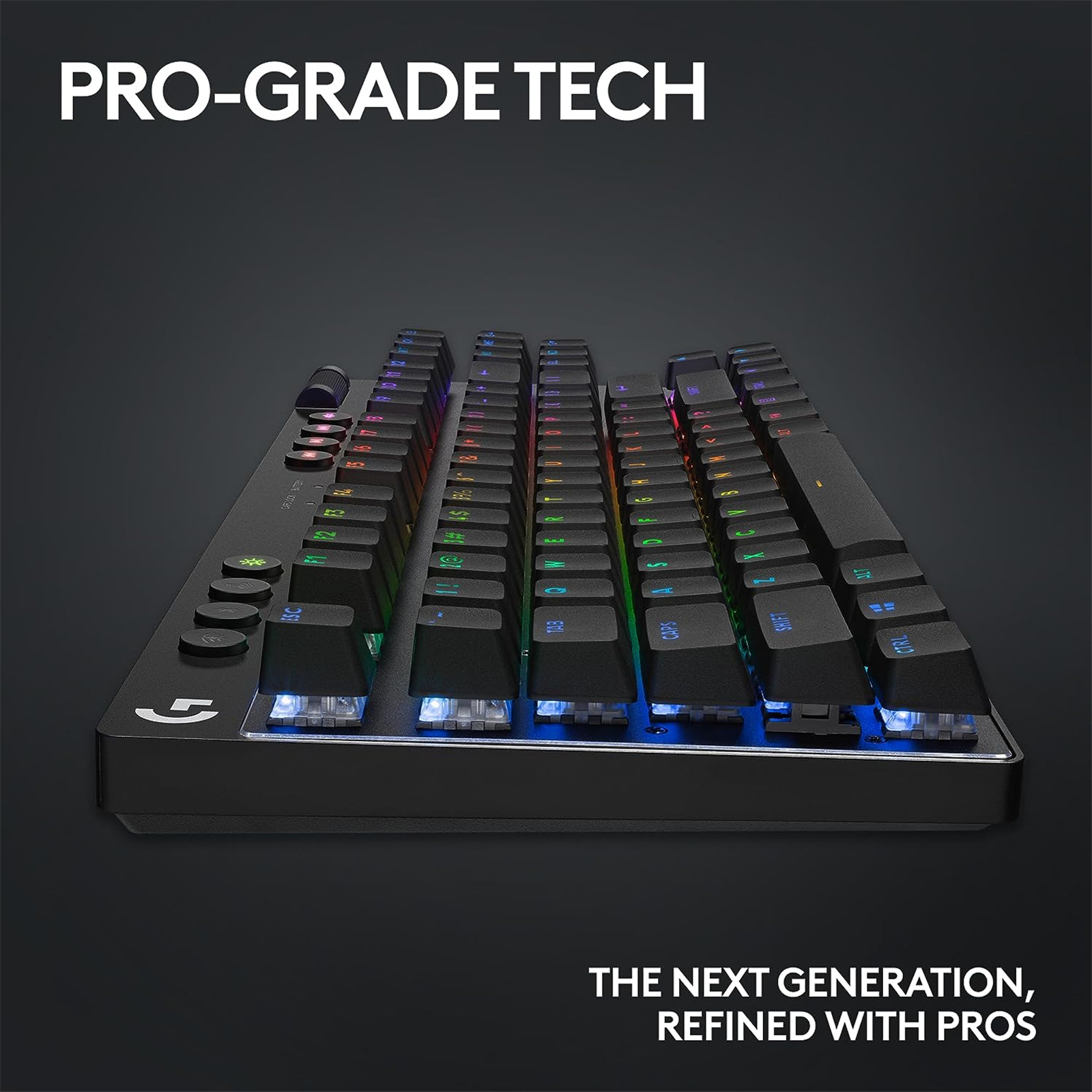 Buy the Logitech G Pro X TKL LIGHTSPEED Gaming Keyboard - Pink ...