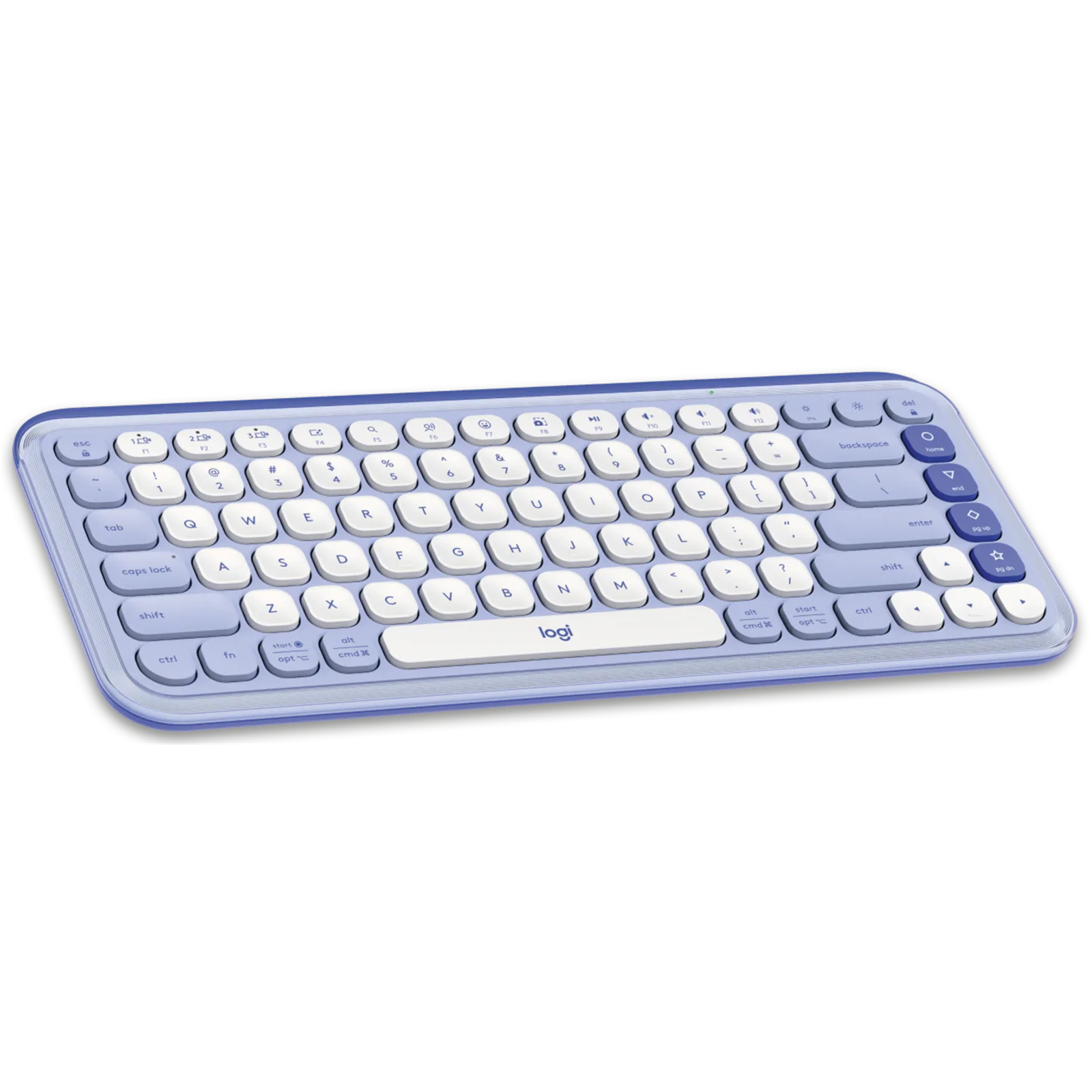 Buy the Logitech POP Icon Keys Compact Wireless Keyboard - Lilac ( 920 ...