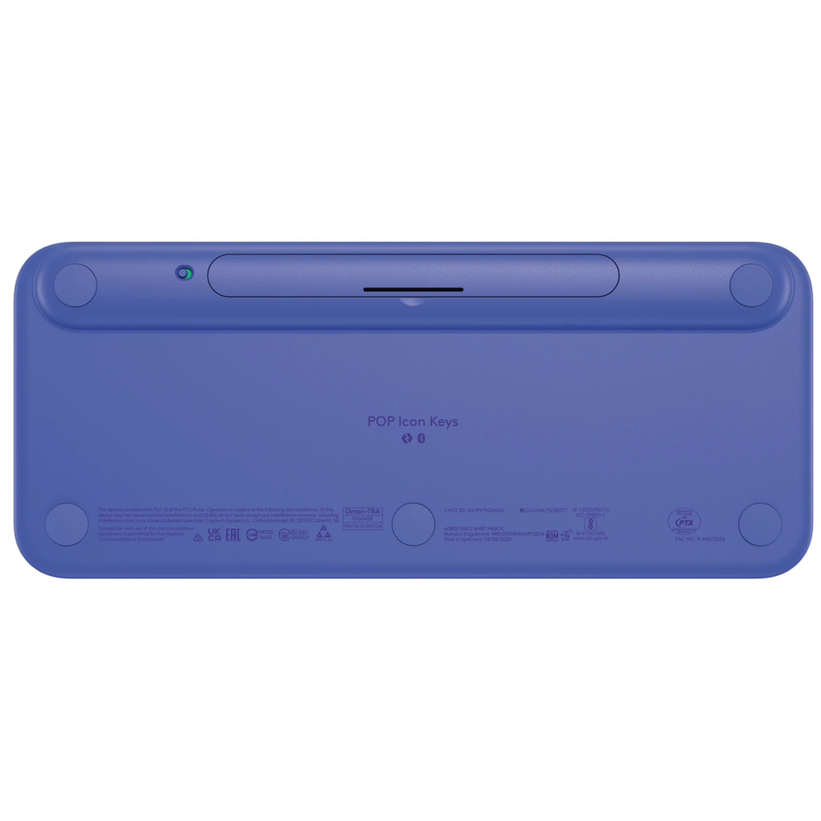 Buy the Logitech POP Icon Keys Compact Wireless Keyboard - Lilac ( 920 ...