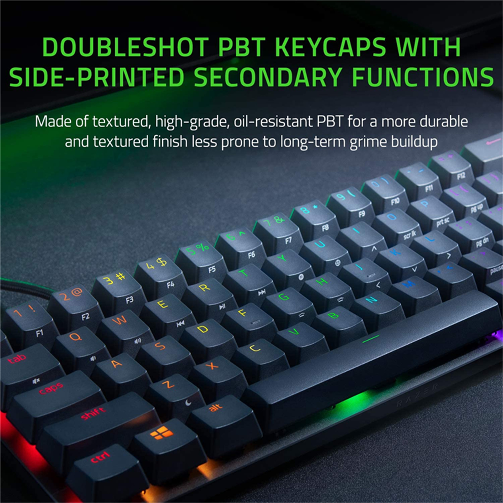 Buy the Razer Huntsman Mini 60% Gaming Keyboard - Razer Clicky Optical ...