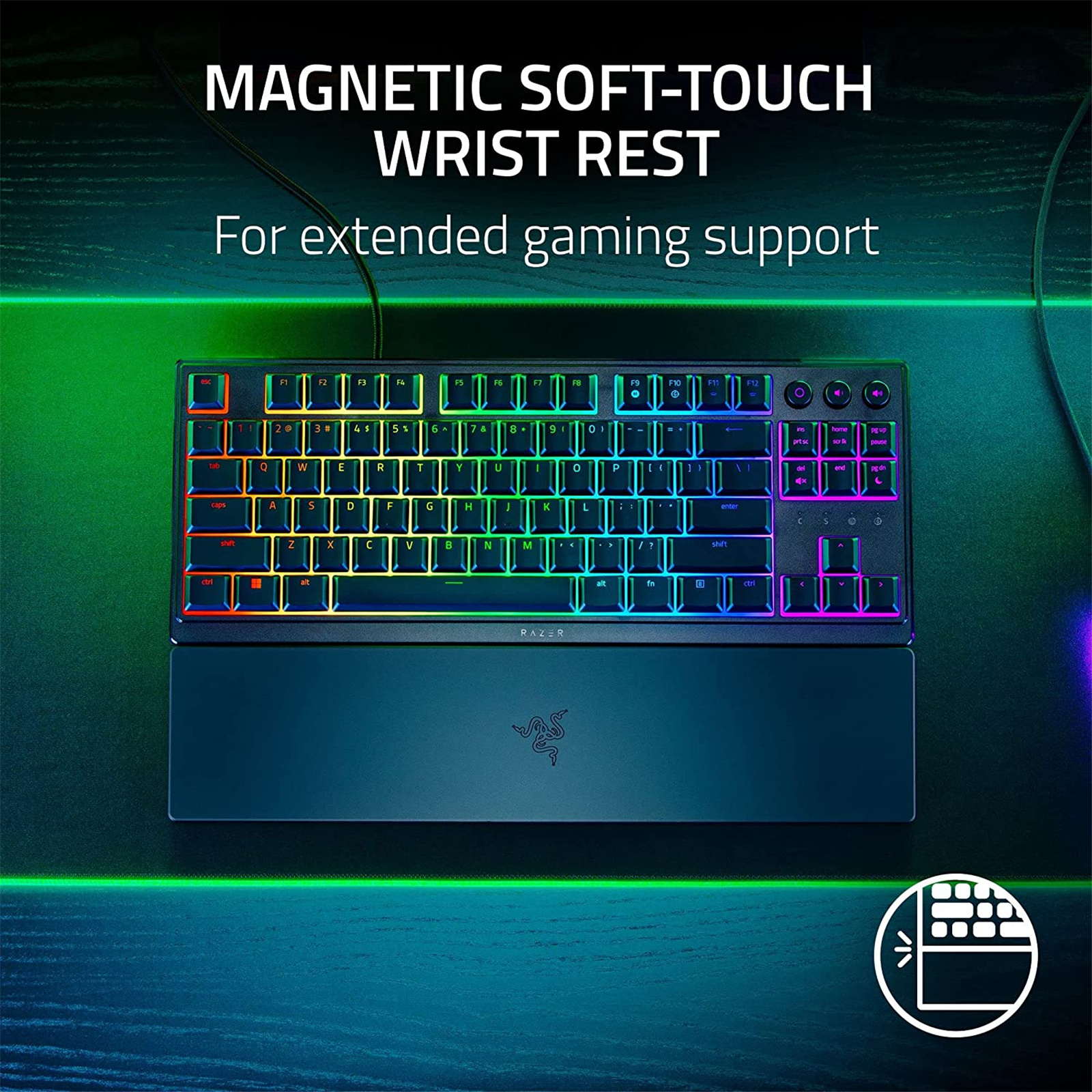 Buy the Razer Ornata V3 TKL RGB Low Profile Gaming Keyboard ( RZ03 ...