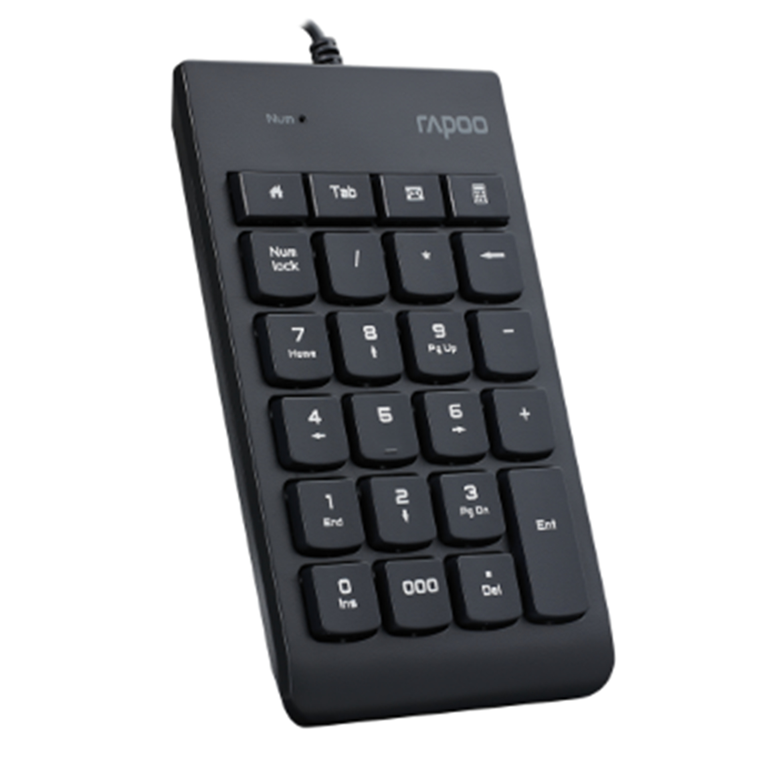 Buy the Rapoo K10 numeric Keypad ( K10 ) online - PBTech.co.nz