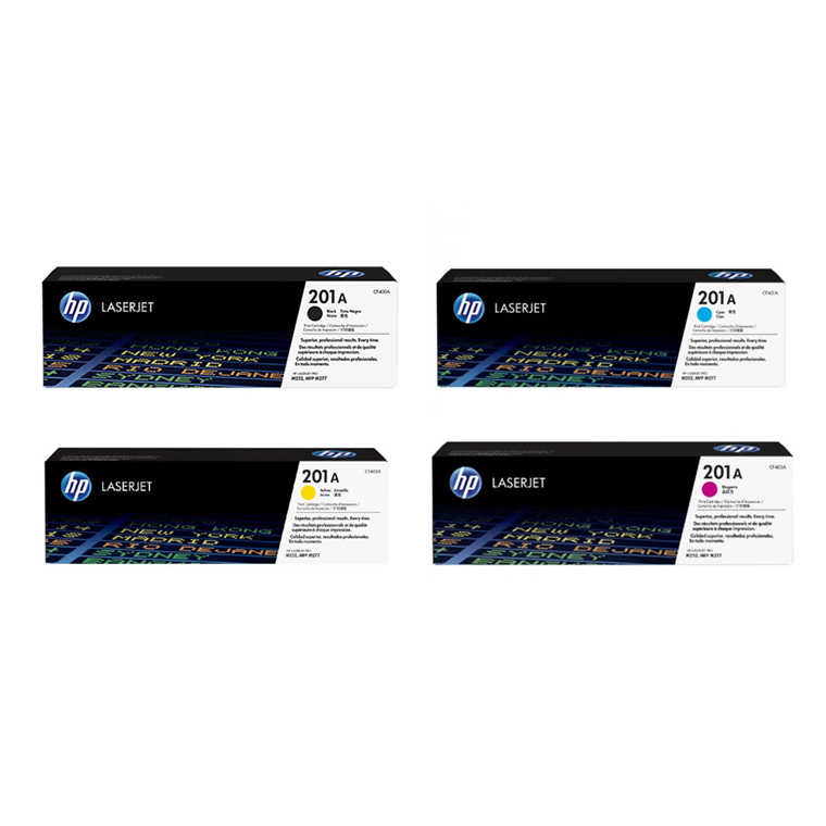 Buy the HP 201A Black+ Tri-Colour Toner Commercial Pack for HP Colour ...