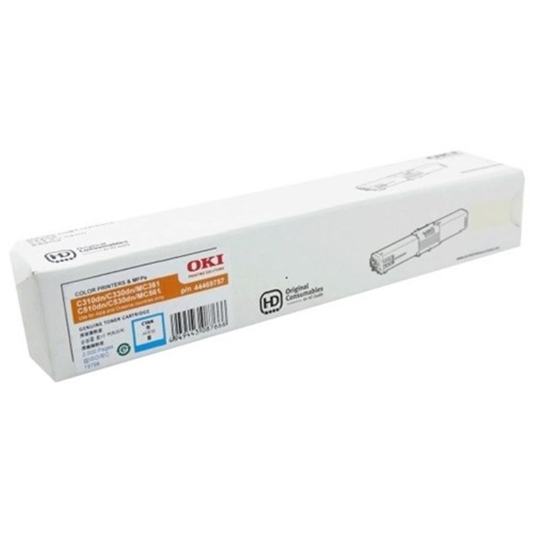 Buy the Oki Toner Cartridge - Cyan 2000 Pages - for Oki C310DN / Oki ...