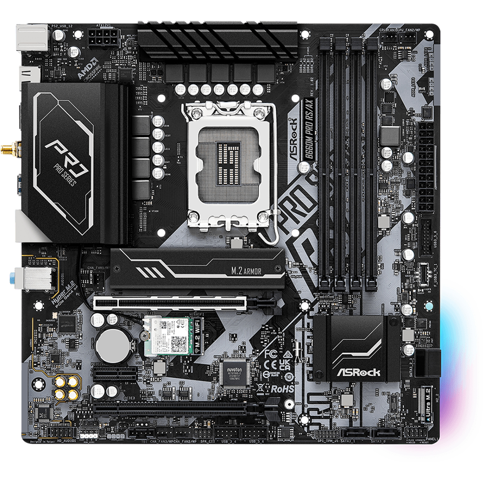 Asrock B660M PRO RS【訳あり/保証あり】03 | relatodelpresente.com.ar