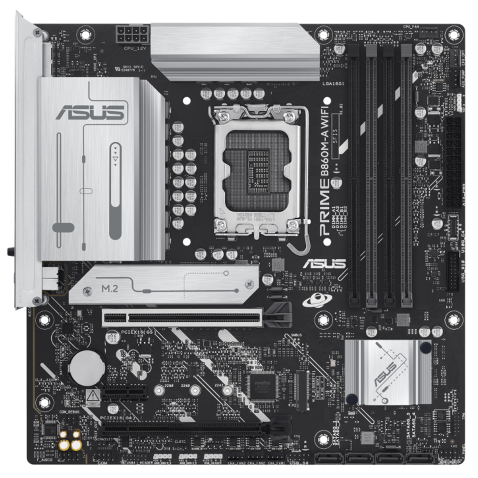 Buy the ASUS PRIME B860M-A WIFI-CSM MATX Motherboard Support Intel 15 ...