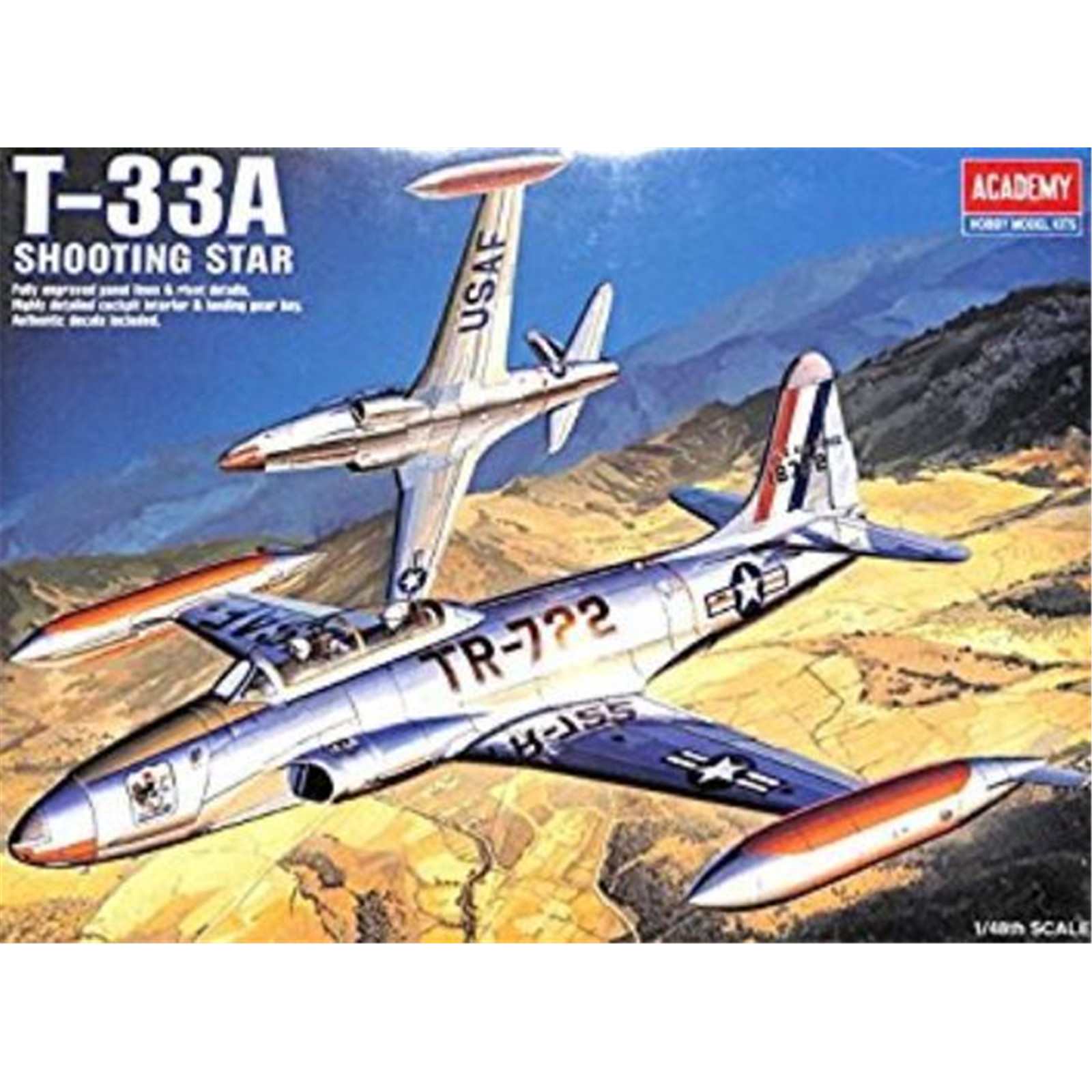 Buy the Academy - 1/48 - T-33A Shooting Star ( Academy 9-12284 ) online - PBTech.co.nz
