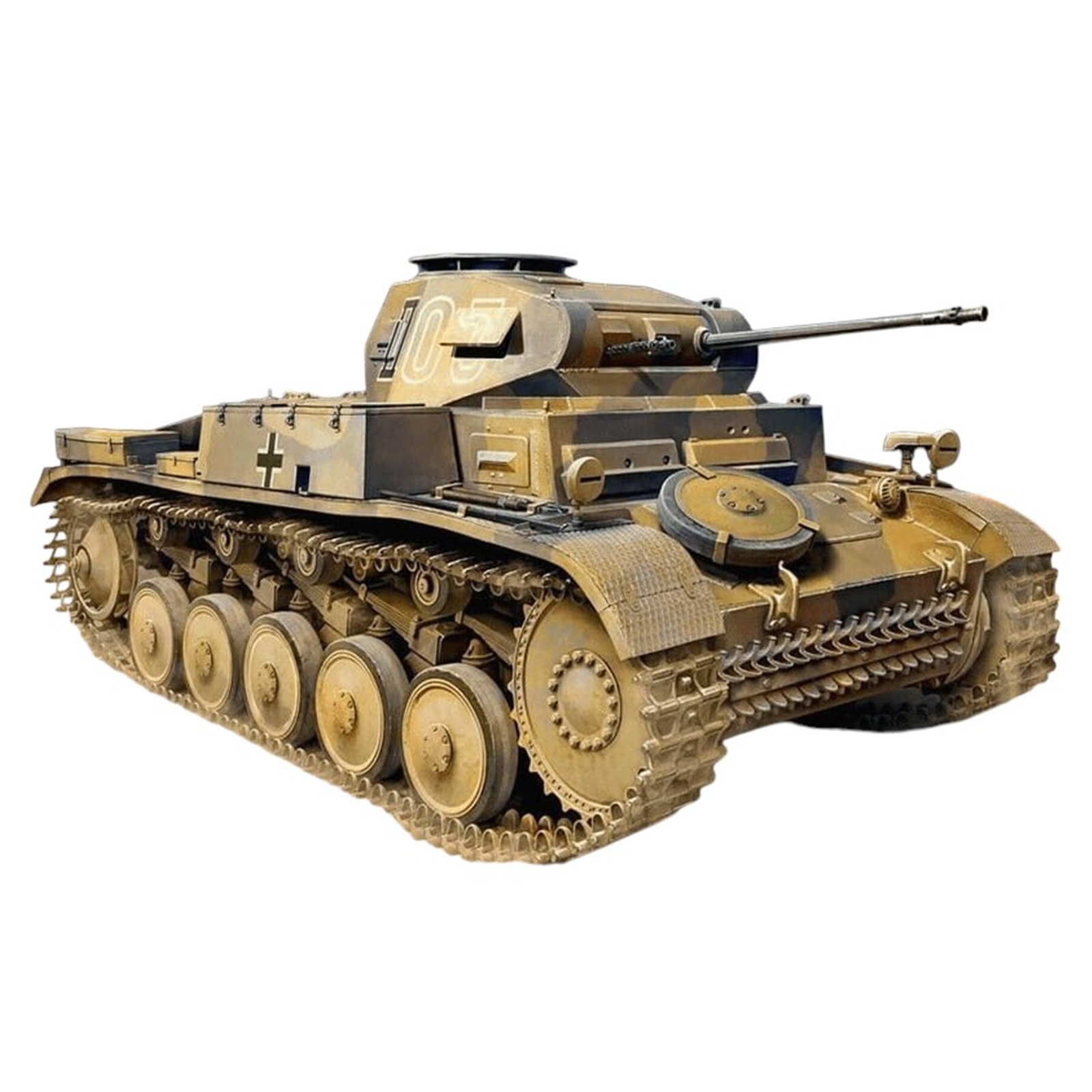 Buy the Academy - 1/35 - German Panzer II AUSF.F "North Africa ...