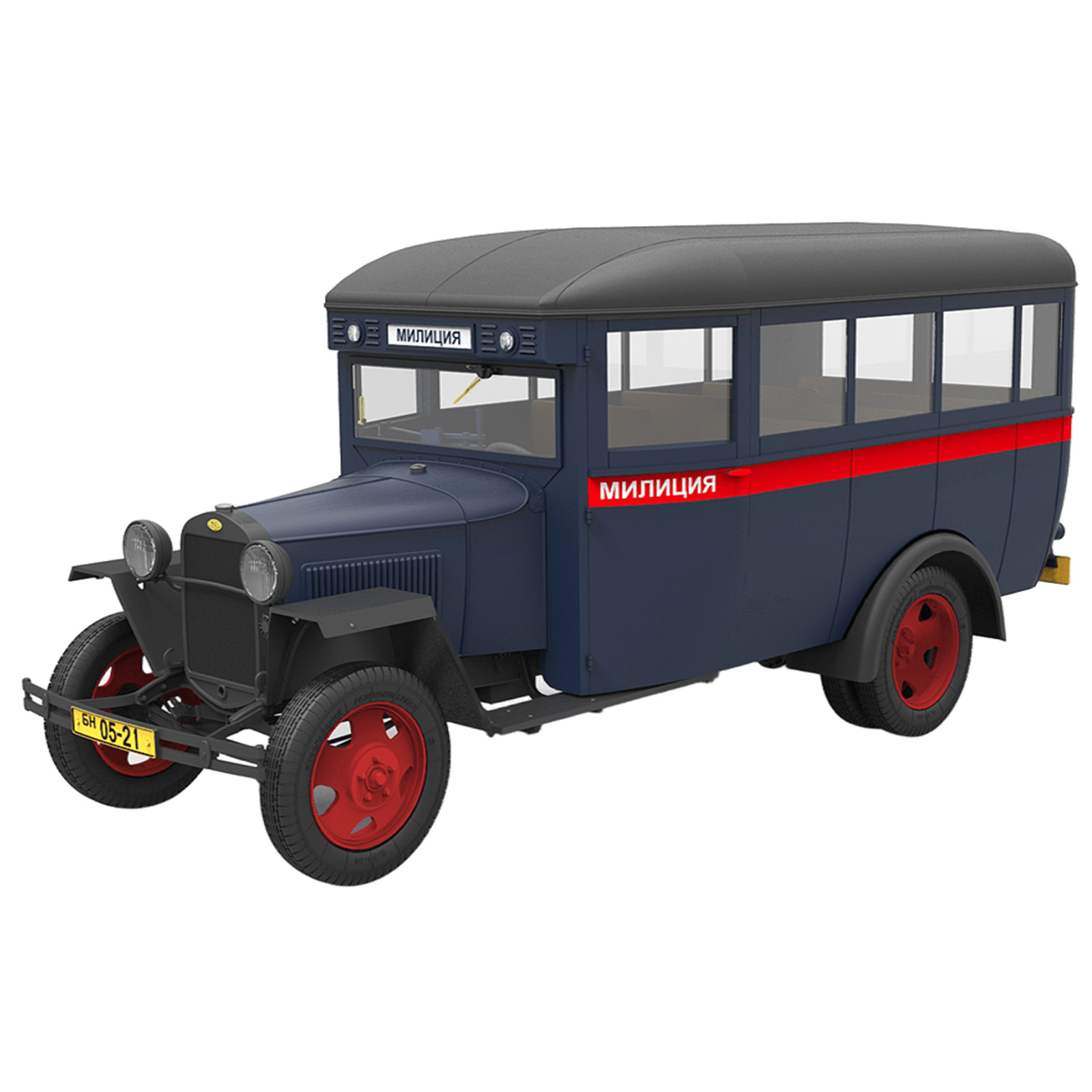 Buy the MiniArt 38005 1/35 PASSENGER BUS GAZ-03-30 ( Miniart 2-38005 ...
