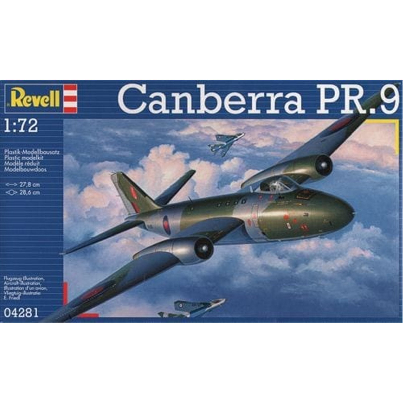 Buy the Revell - 1/72 - Canberra Pr.9 ( Revell RV04281 ) online ...
