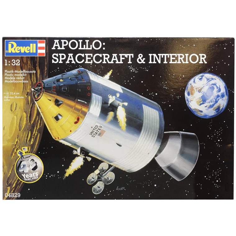 Buy the Revell - 1/32 - Apollo Spacecraft - 40th Anniversary ( Revell ...
