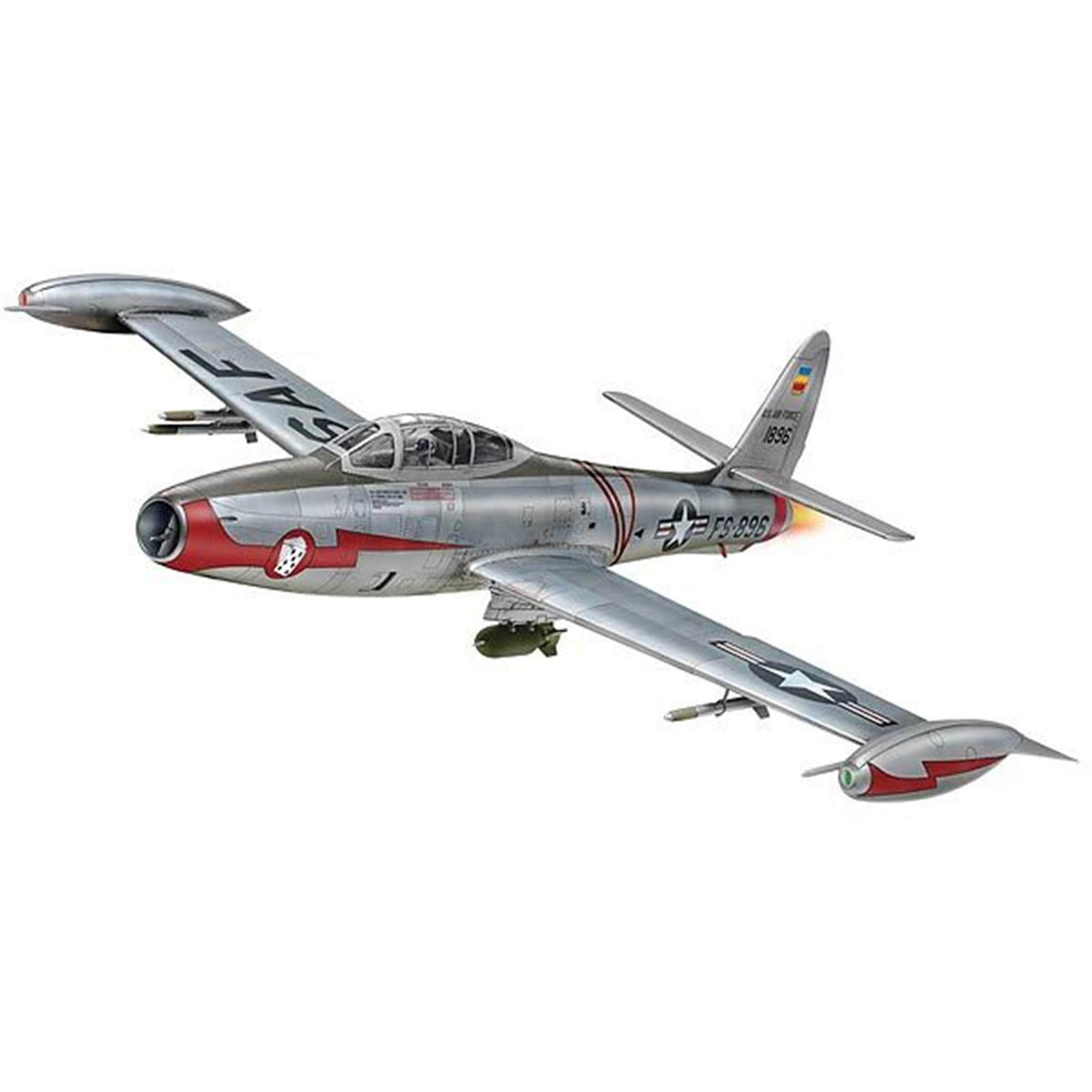 Buy the Revell - 1/48 - F-84G Thunder Jet ( Revell RV5481 ) online ...