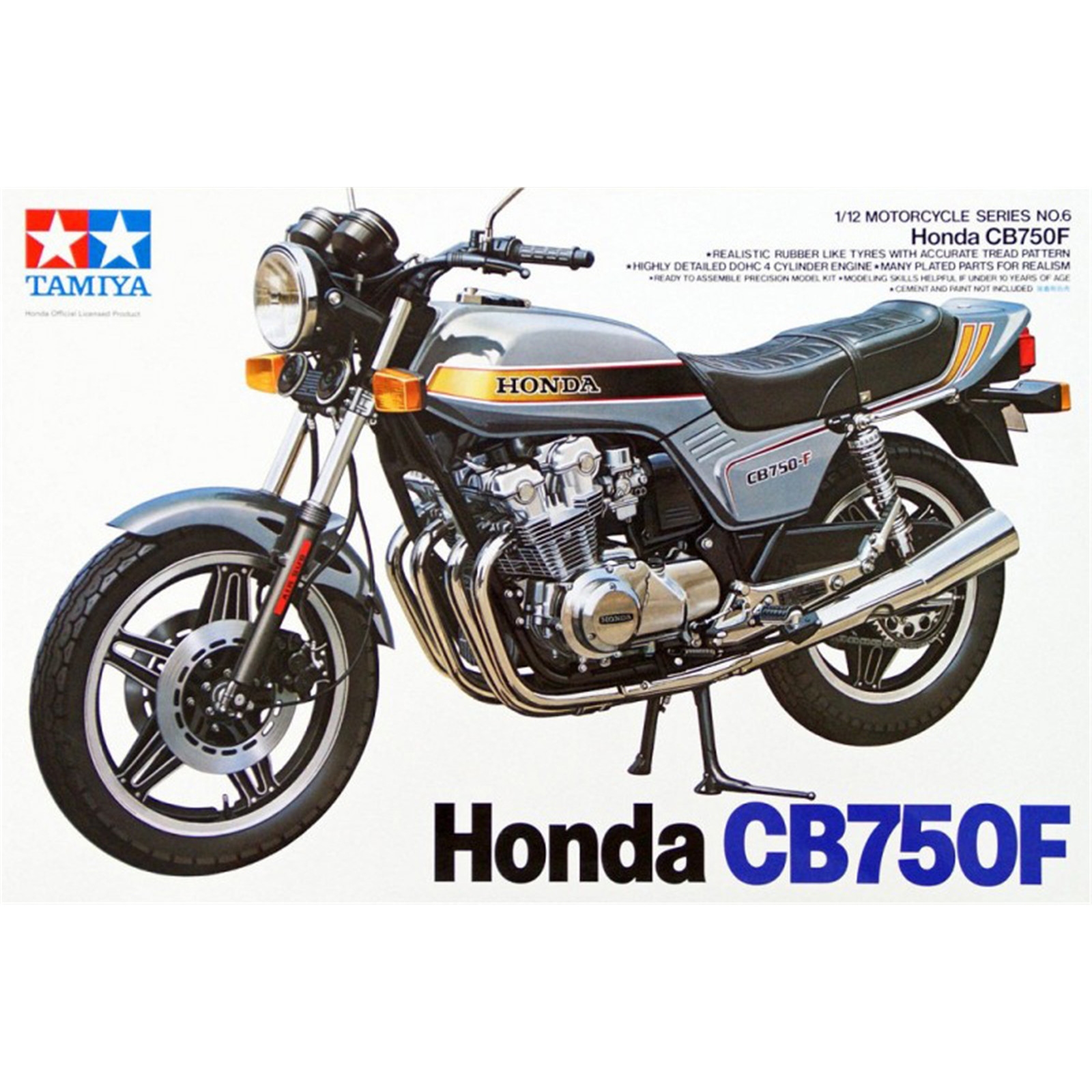 Buy the Tamiya Motorcycle Series No.6 - 1/12 - Honda CB750F ( Tamiya ...