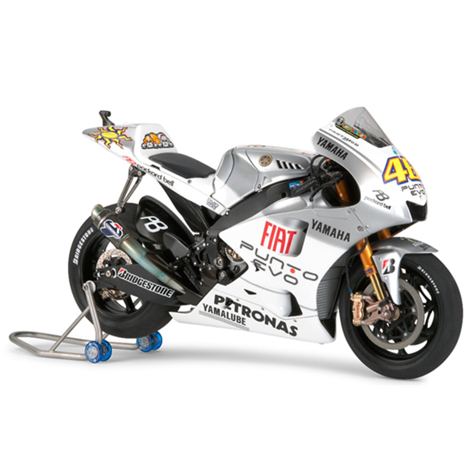 Buy the Tamiya Motorcycle Series No.120 - 1/12 - Yamaha YZR-M1 09 Fiat ...