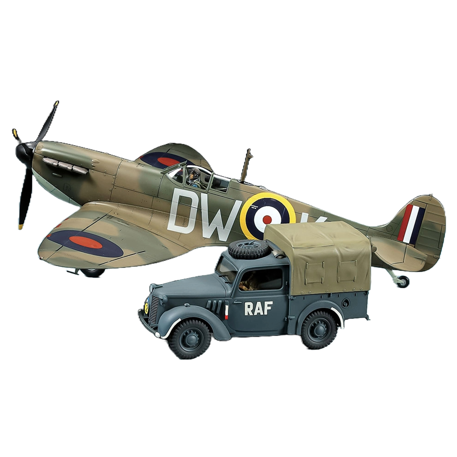 Buy the Tamiya - 1/48 - Spitfire MK1 & 10HP ( Tamiya 25211 ) online ...
