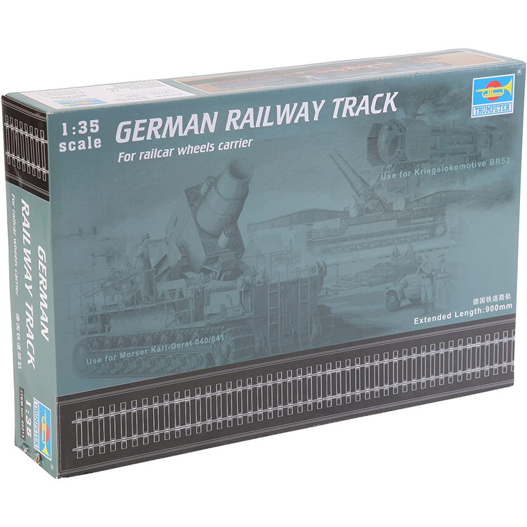 Buy the Trumpeter - 1/35 - German Railway Track Set ( Trumpeter 6-213 ...