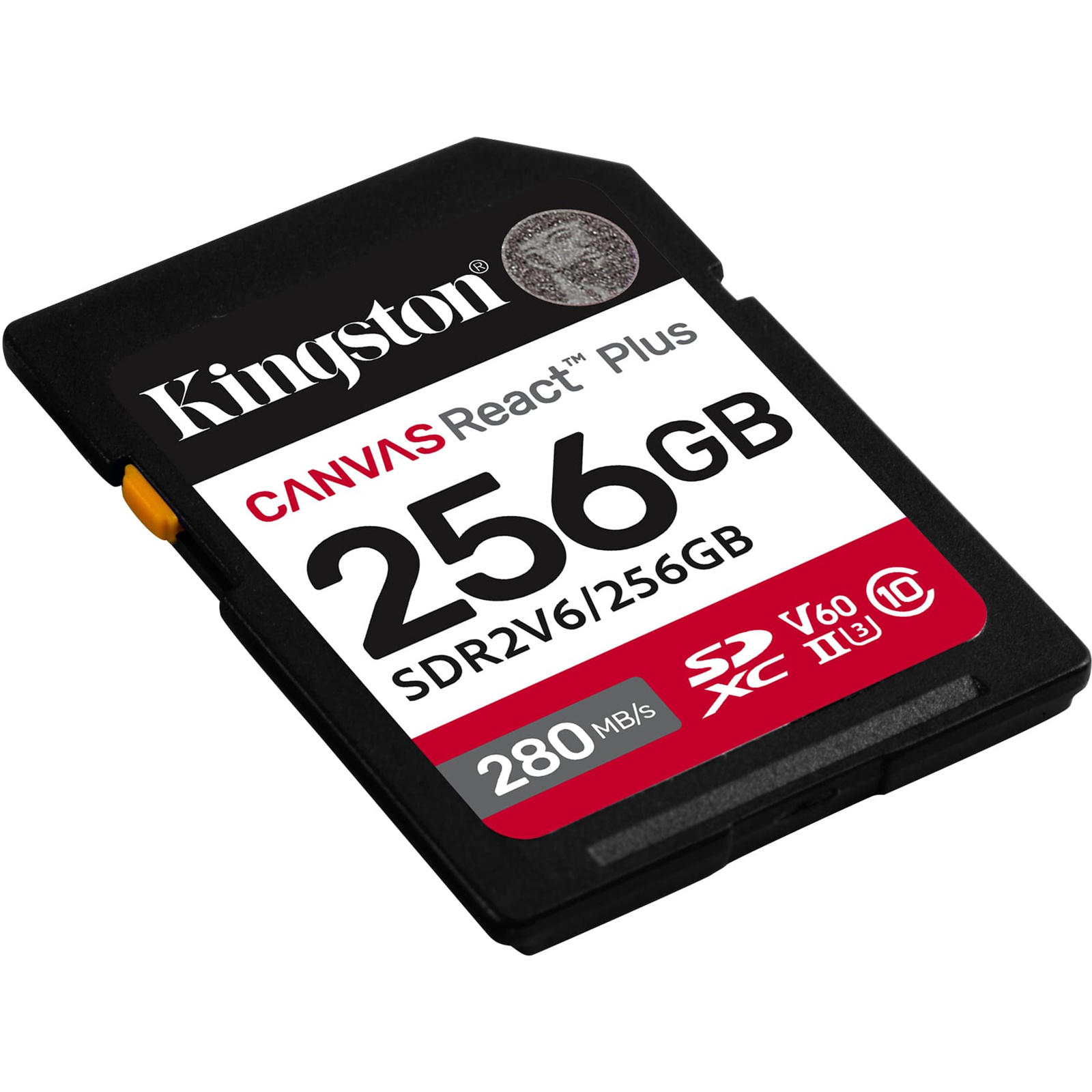 Buy the Kingston Canvas React Plus SD Memory Card - 256GB UHS-II - U3 ...