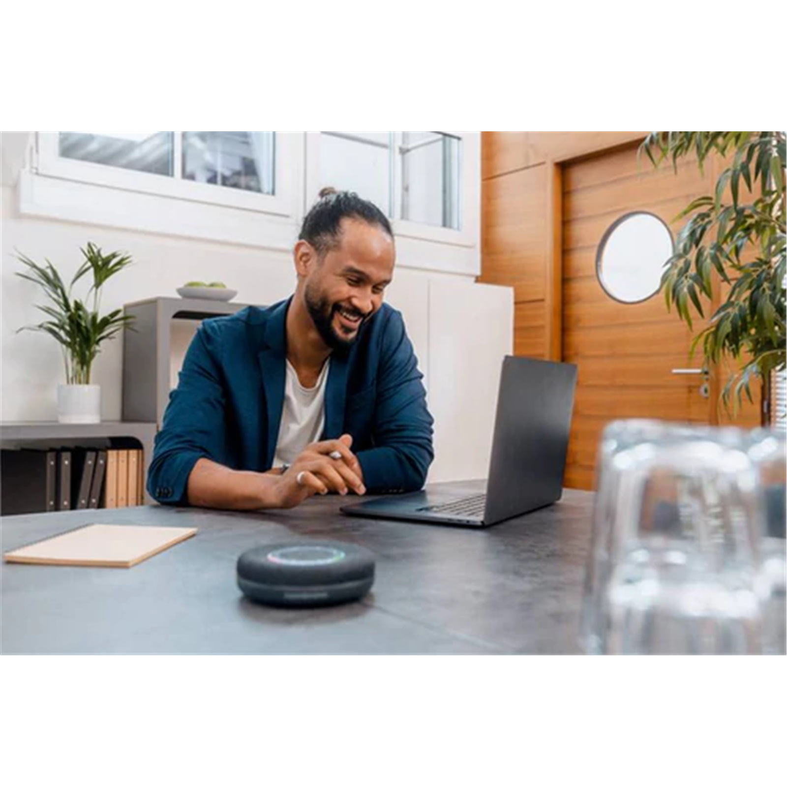 Buy the Beyerdynamic SPACE SPEAKER CHARCOAL PERSONAL SPEAKPHONE ...