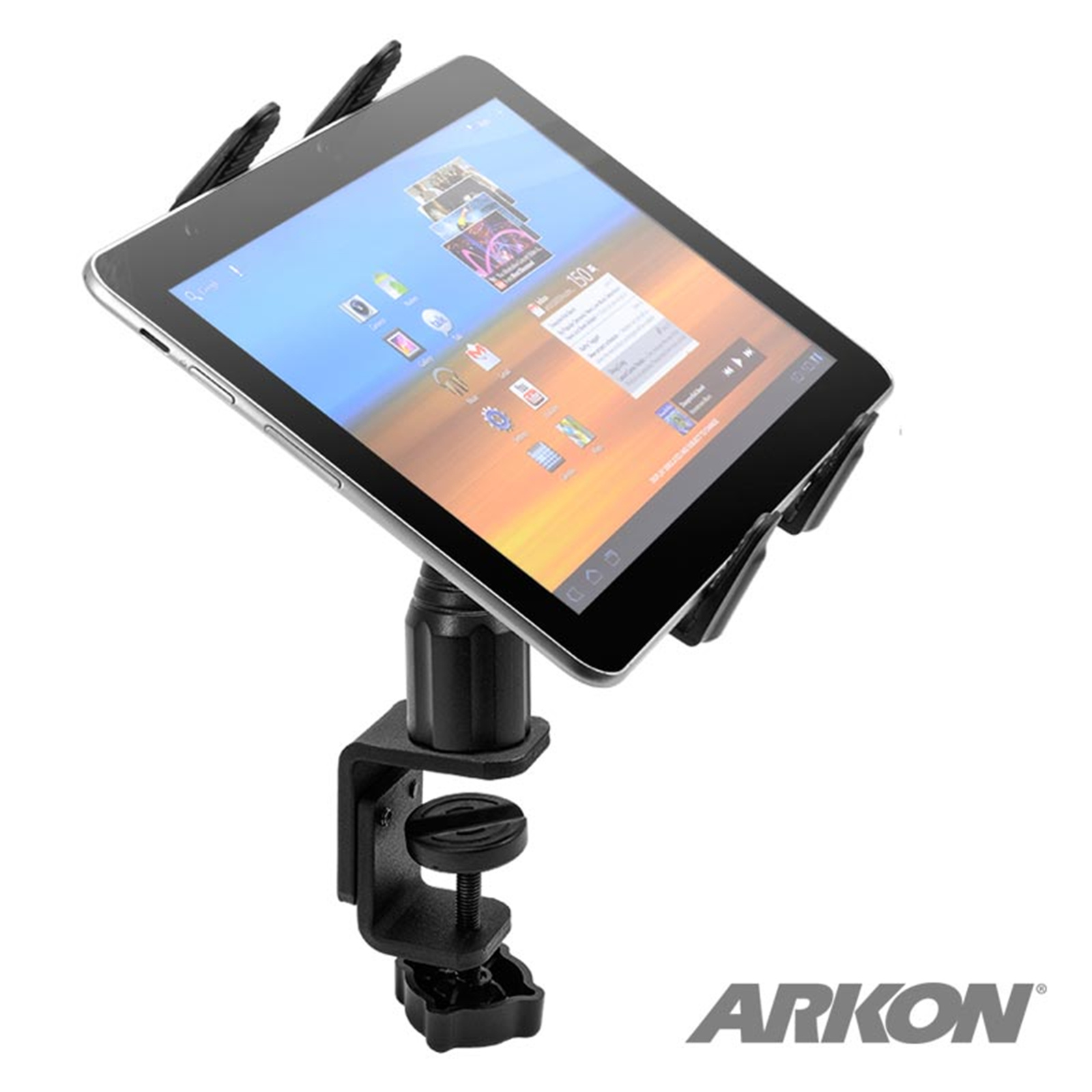 Buy the Arkon Mounts TAB086 Heavy-Duty Table or Desk Tablet Clamp Mount ...