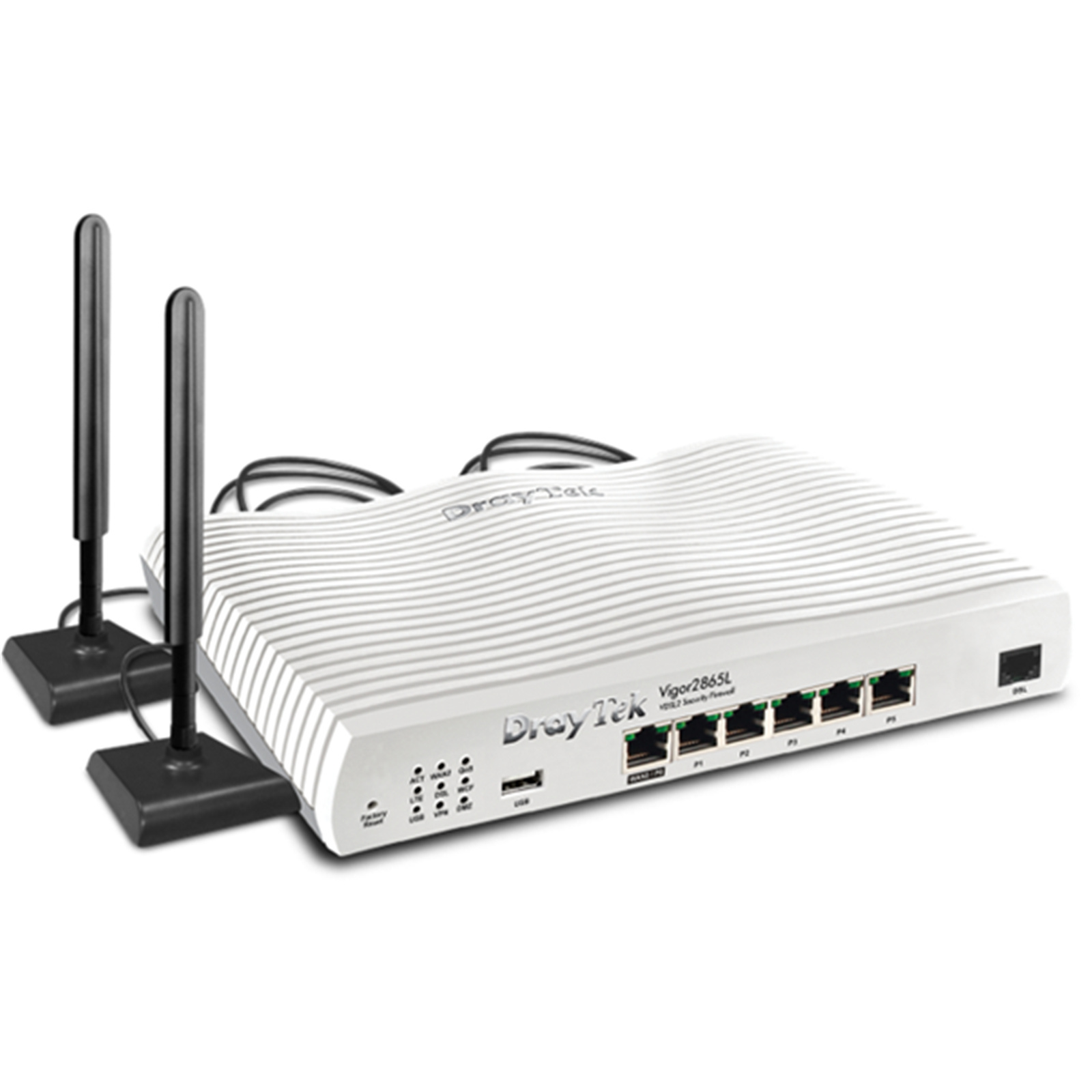 Buy the DrayTek Vigor2865L LTE ADSL/VDSL UFB Triple WAN Router 5x Gig LAN ( DV2865L ) online ...
