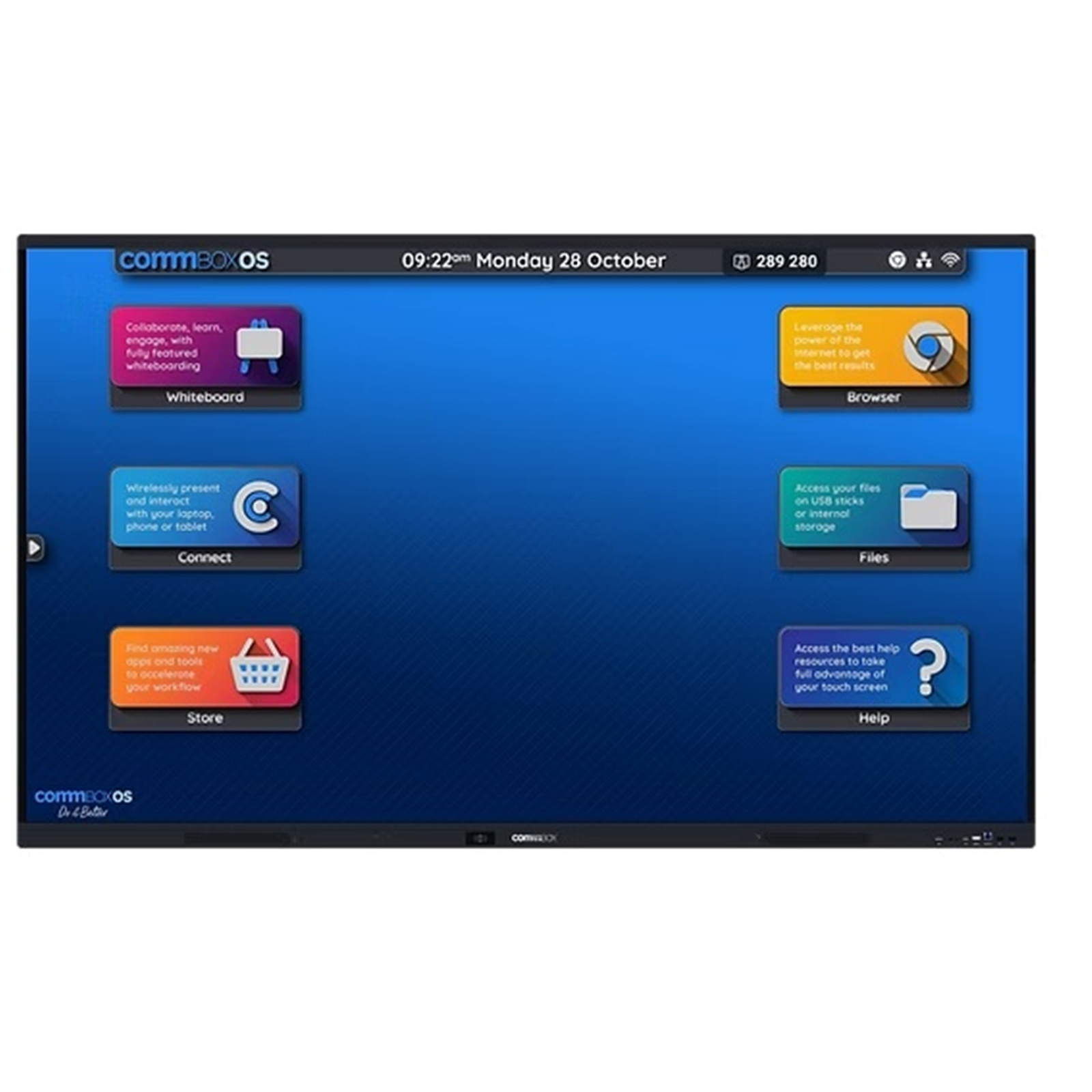 Buy the Commbox Classic S5 75" 4K Touch Screen ( CBIC75S5 ) online ...