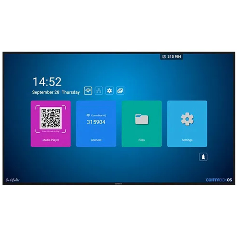 Buy the Commbox A11 65" 4K Smart Digital Signage Display - 3840x2160 ...