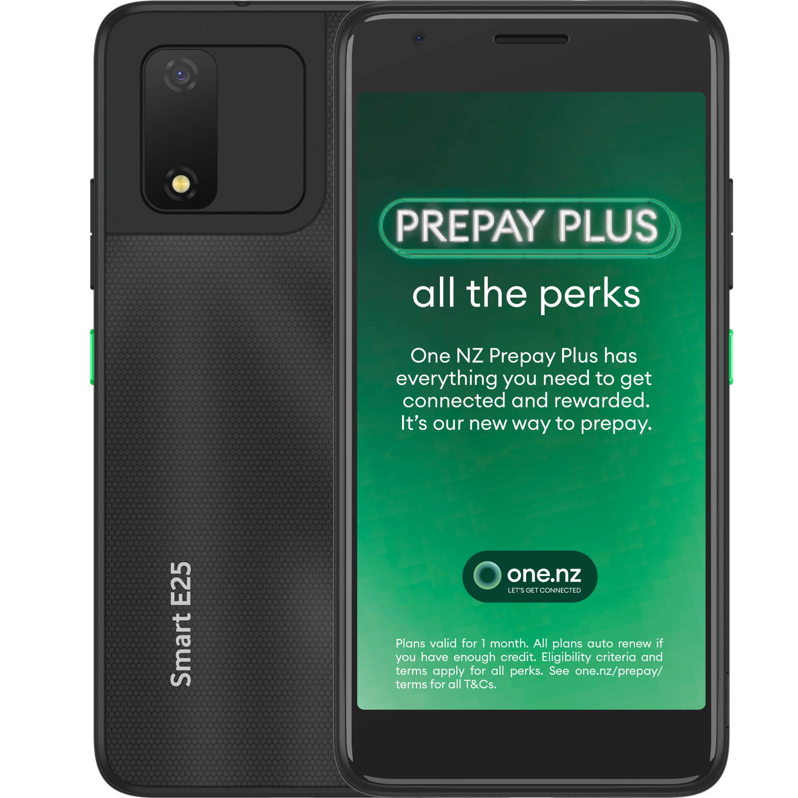 Buy the One NZ Smart E25 Smartphone - Black Network Locked to One NZ ...