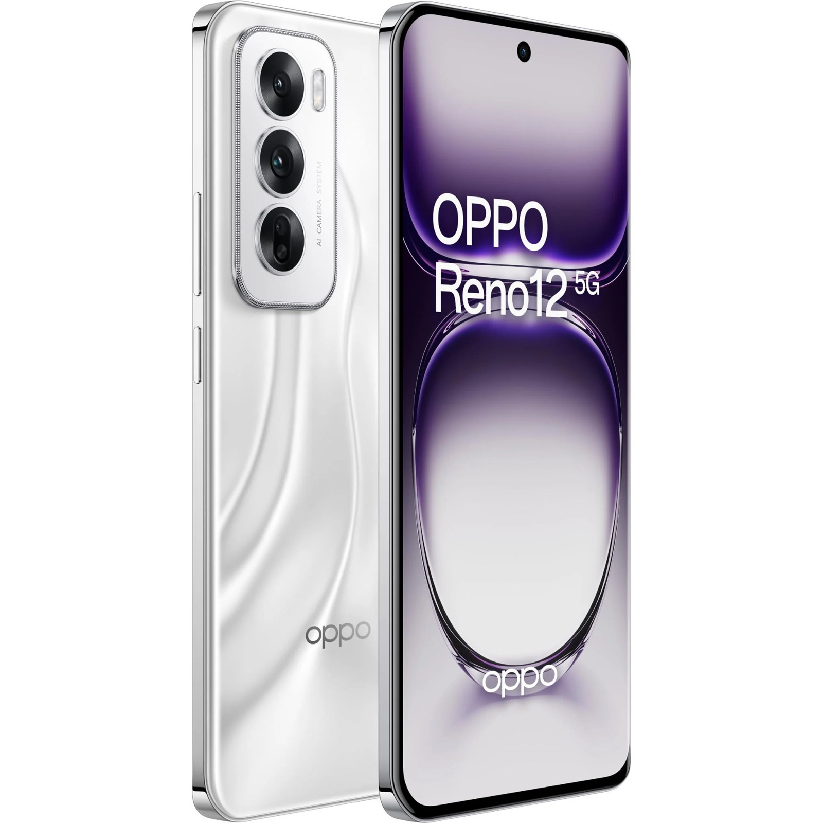 Buy the OPPO Reno12 5G Dual SIM Smartphone -12GB + 256GB - Astro Silver ...