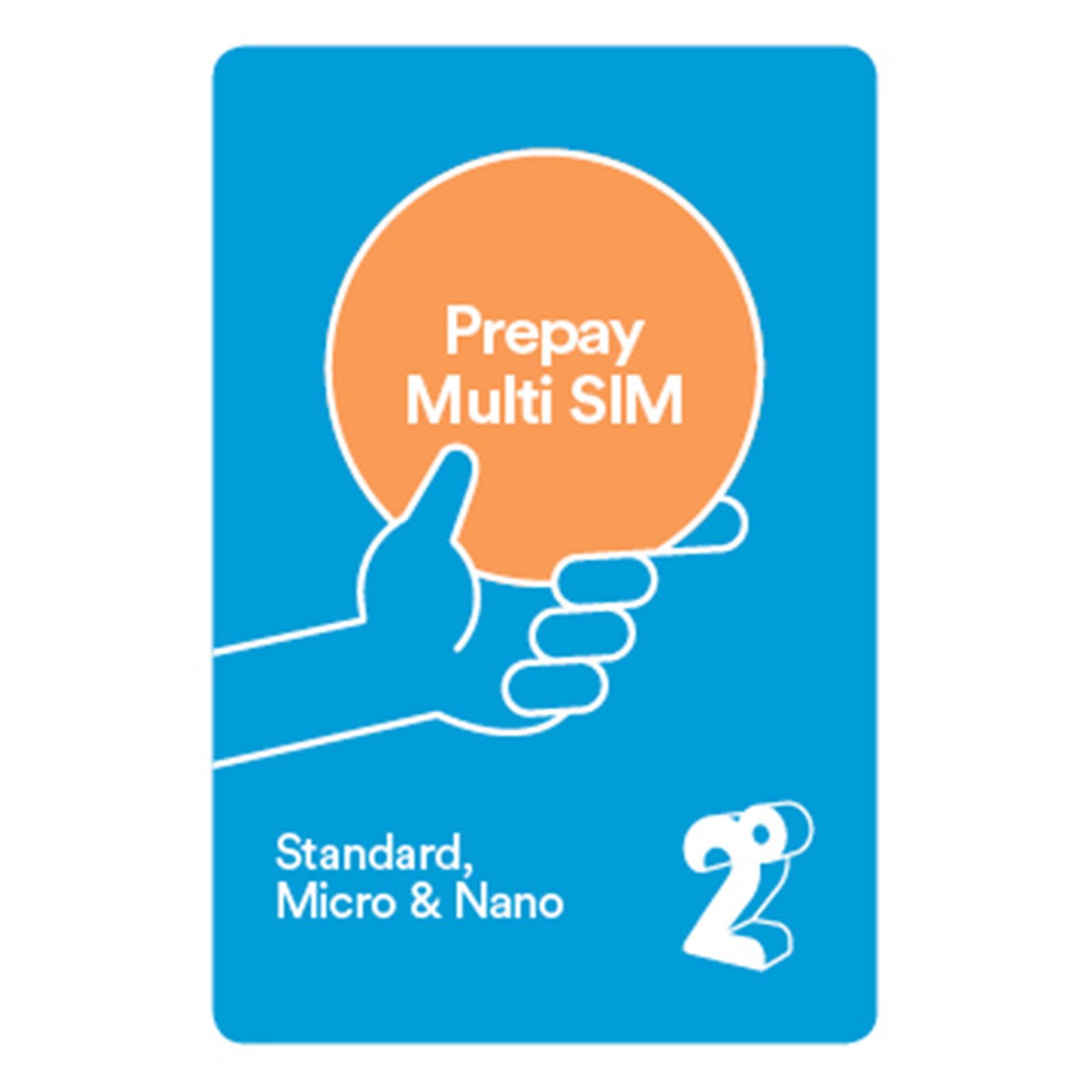 Buy the 2degrees Standard Prepay Multi SIM card - Standard/Micro/Nano ...