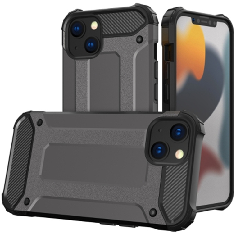 Buy the iPhone 15 Plus Rugged Case - Black Tough - Dual Layer ...