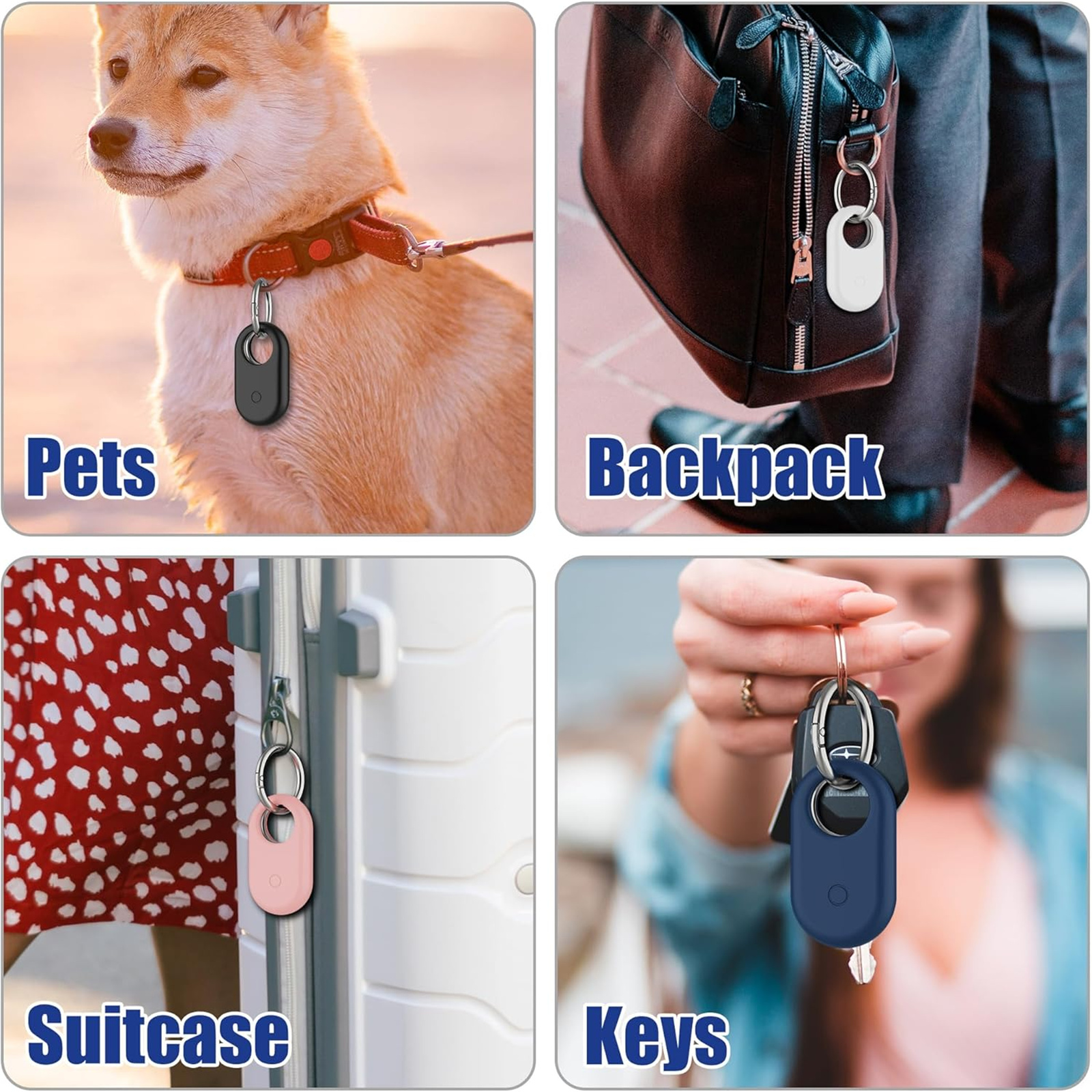 Buy the Silicone Key Ring for Galaxy SmartTag 2 - Navy Blue ...