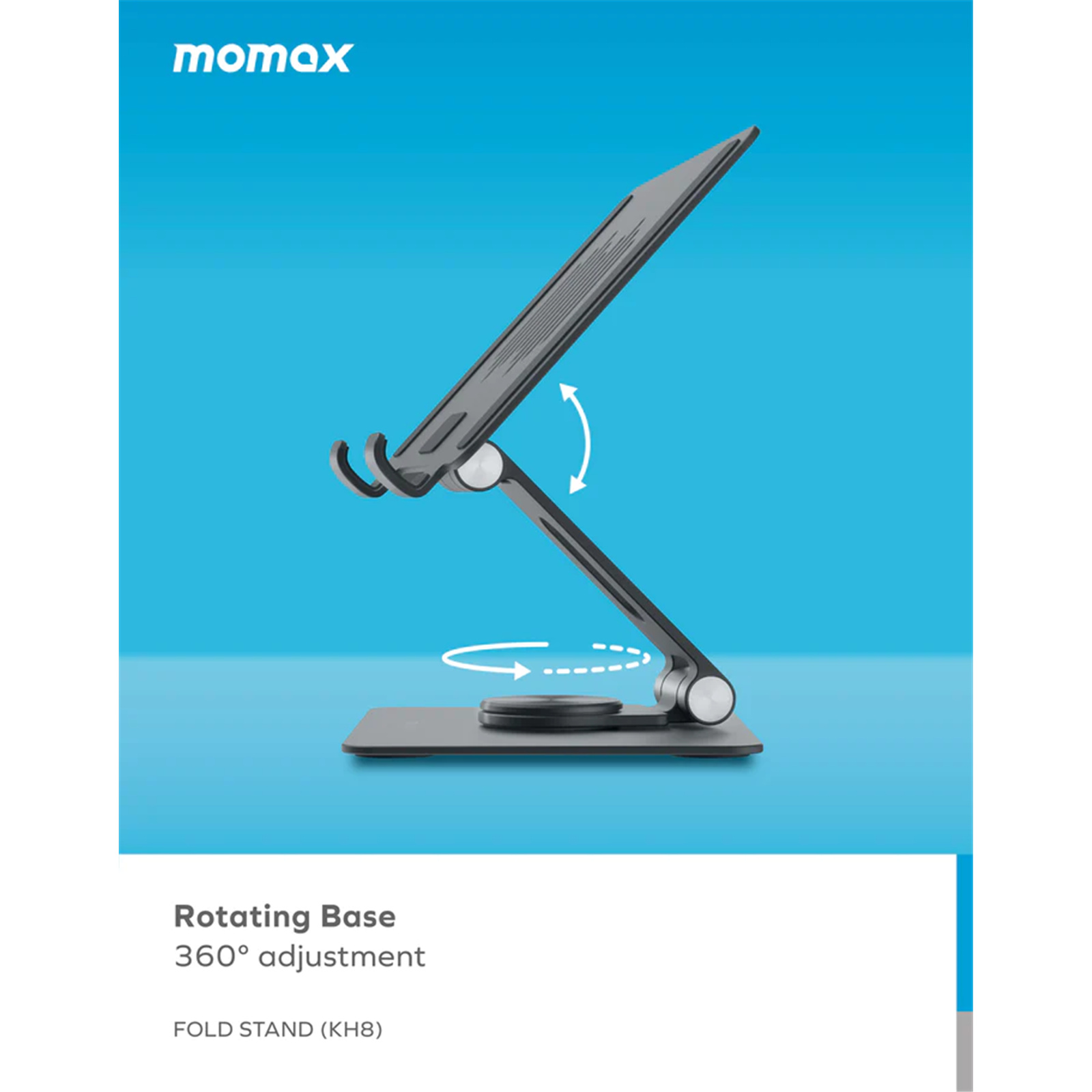 Buy the Momax Premium SmartPhone/Tablet Foldable and Rotatable Stand ...