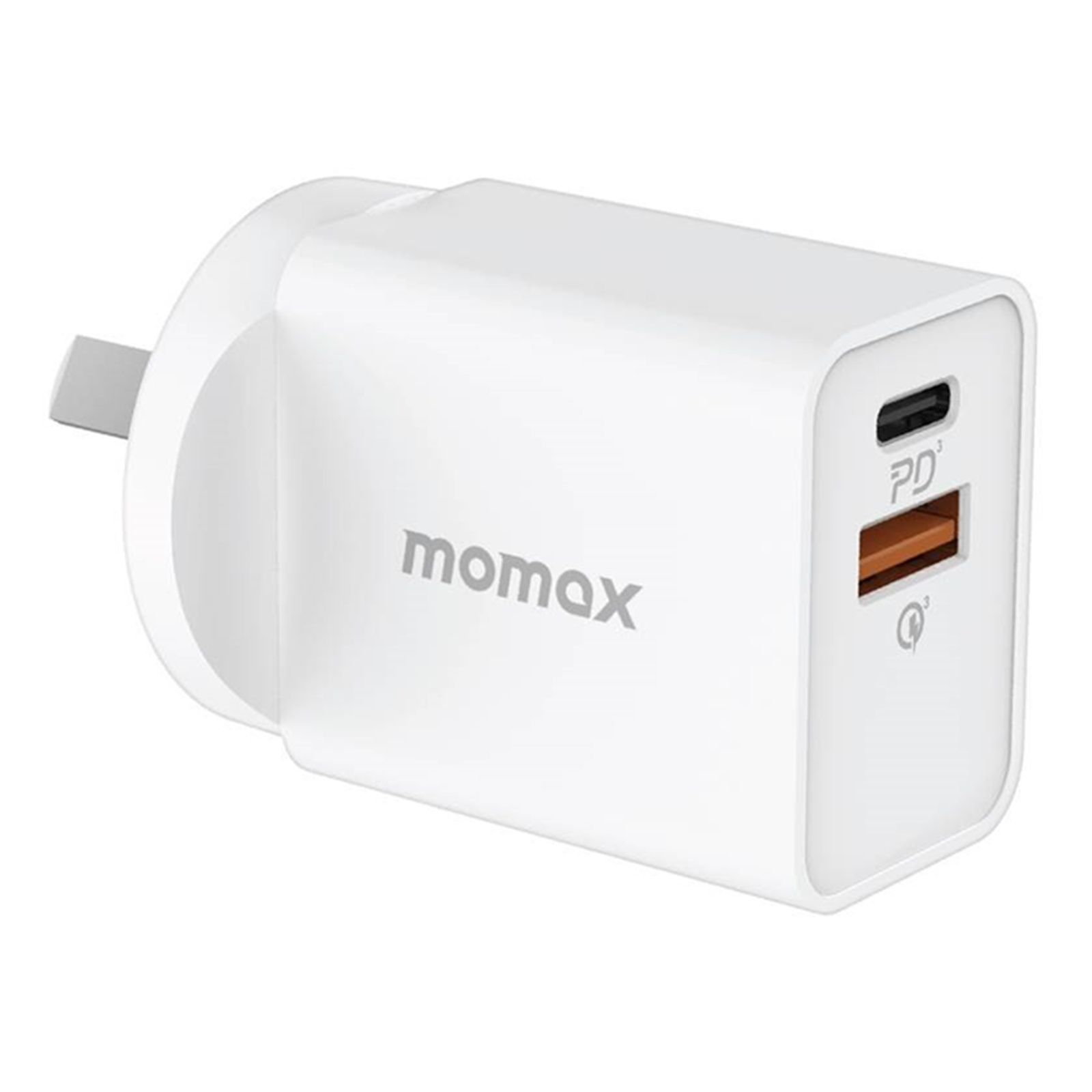 Buy the Momax 30W USB-C PD Wall Charger - White, Up to 20W PD Fast ...