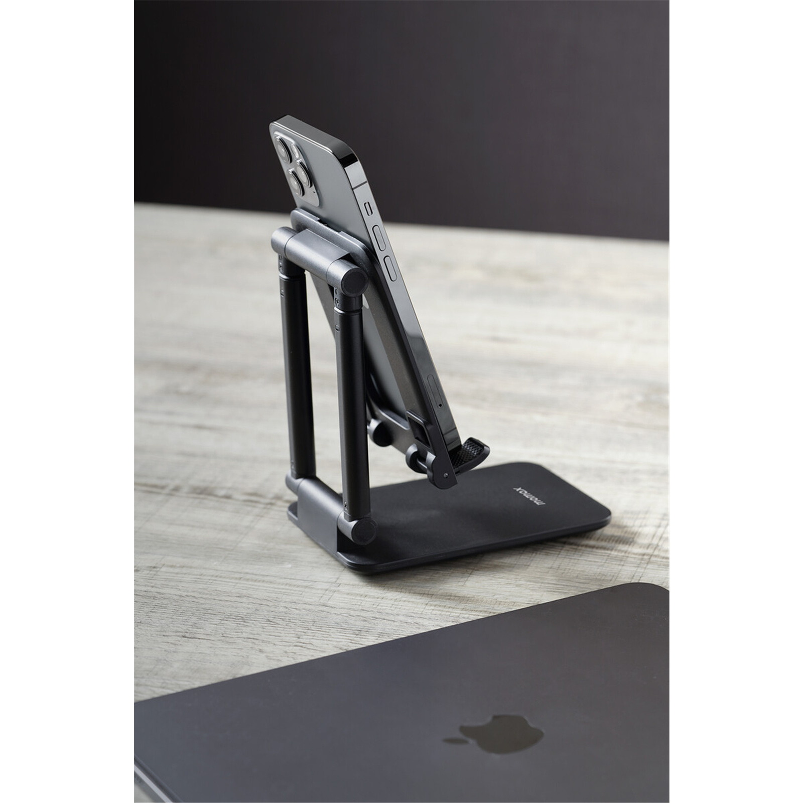 Buy the Momax Universal Smartphone Stand - Black, Foldable Design, Easy ...