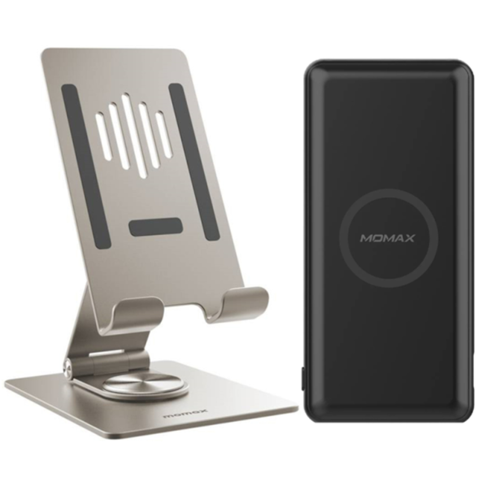 Buy the Momax Wireless Powerbank & Universal Stand Pack ( MPPMOX00166B ...