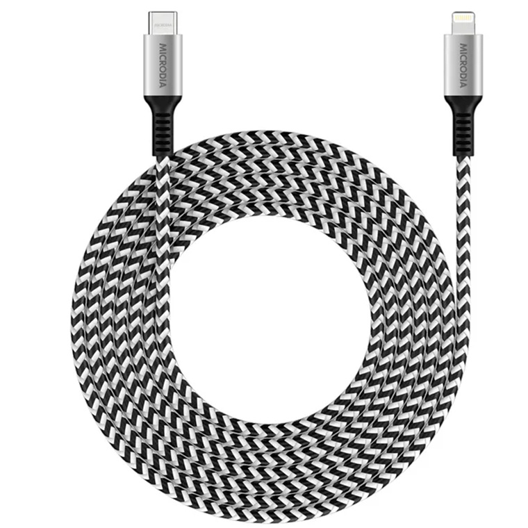 Buy the MICRODIA EXECABLE TWEED PD60W 2.6M USB-C TO LIGHTNING CABLE ...