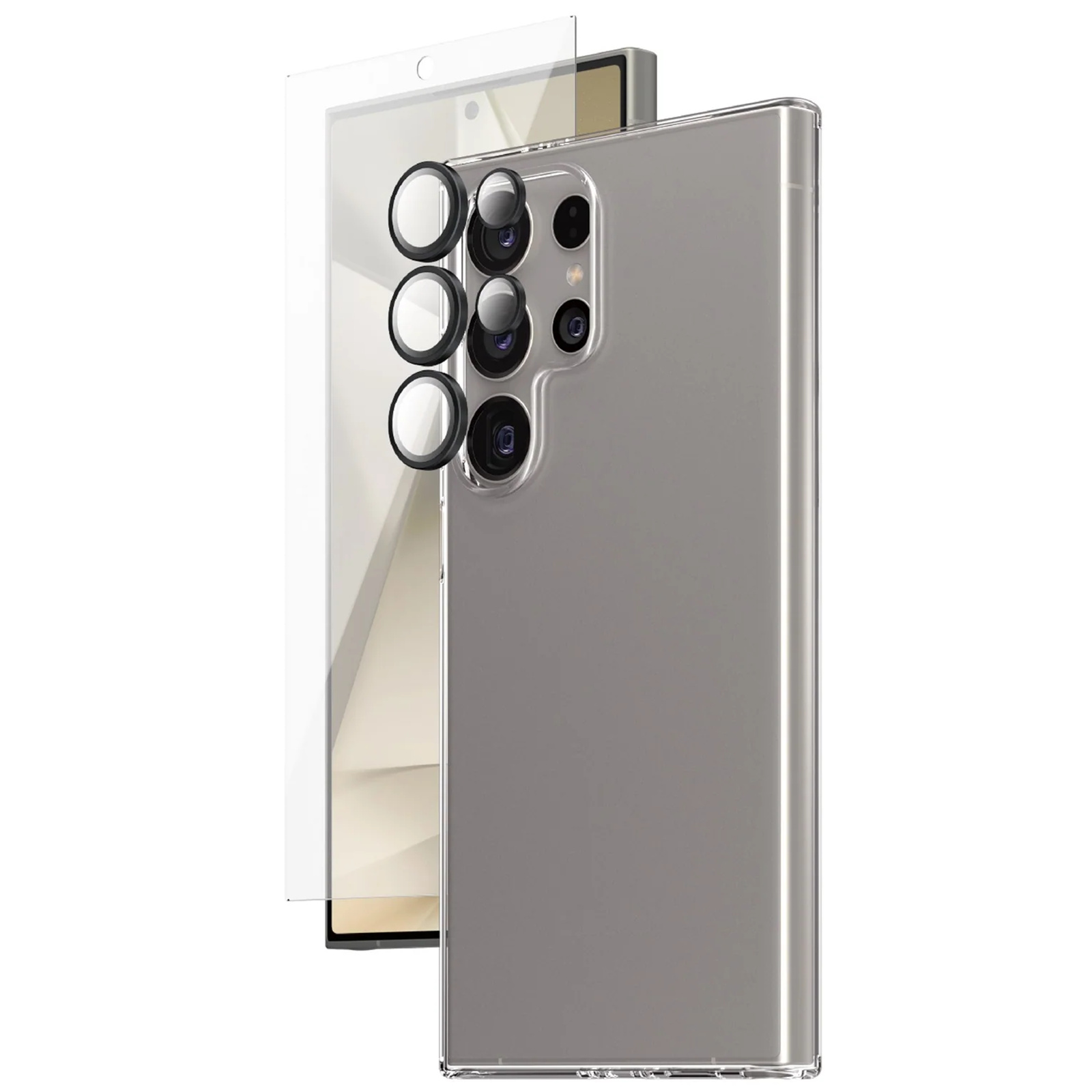 Buy the PanzerGlass Samsung GS24 Ultra SAFE by Panzer 3 in 1 Bundle ...