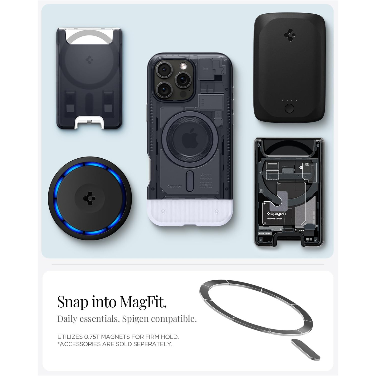 Buy the Spigen iPhone 16 Pro Max (6.9") Classic C1 MagFit Case - Graphite... ( ACS08018 ) online ...