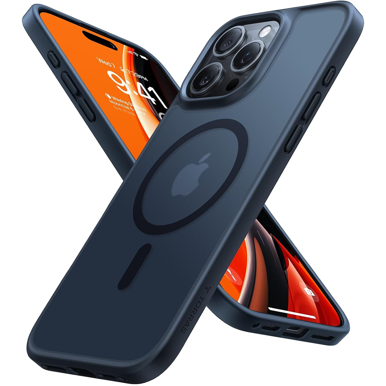 Buy the Torras iPhone 16 Pro Max (6.9") Guardian Magnetic Case - Black ...