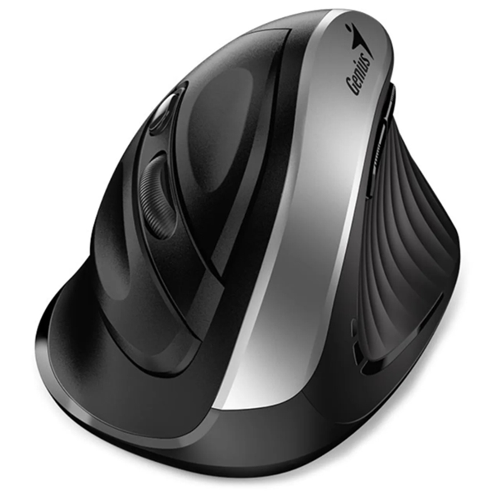 Buy the Genius Ergo 8250S Ergonomic Wireless Silent Vertical Mouse - Silver... ( ERGO8250S-SG ...