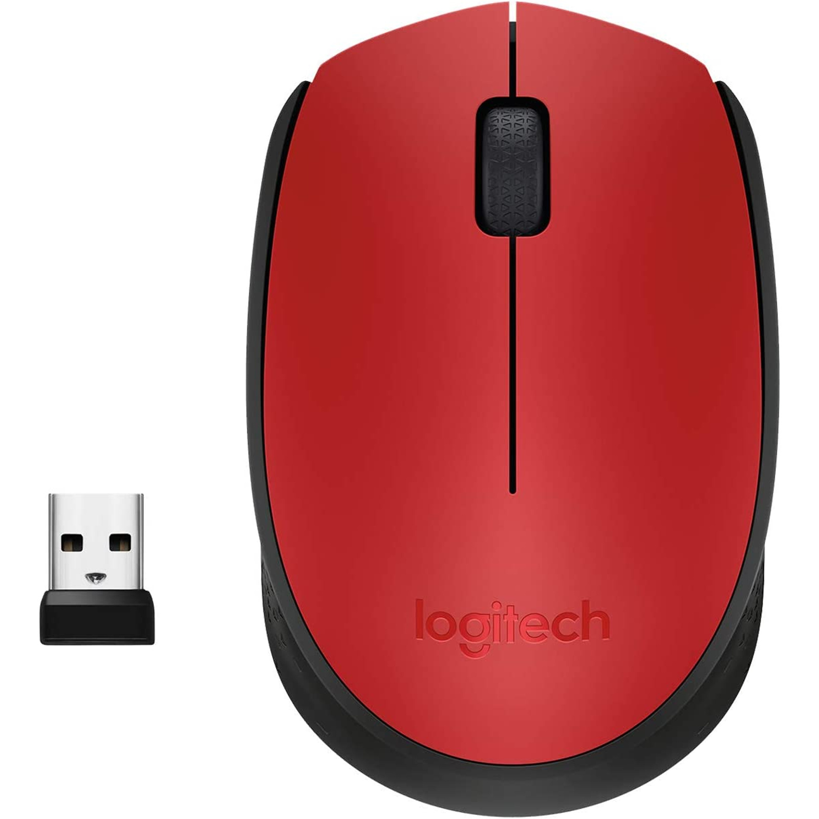 Buy the Logitech M171 Wireless Mouse - Red ( 910-004657 ) online ...
