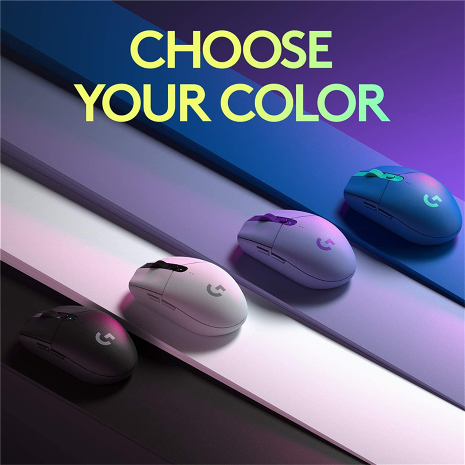 Buy the Logitech G305 LIGHTSYNC Wireless Gaming Mouse - Lilac ( 910 ...