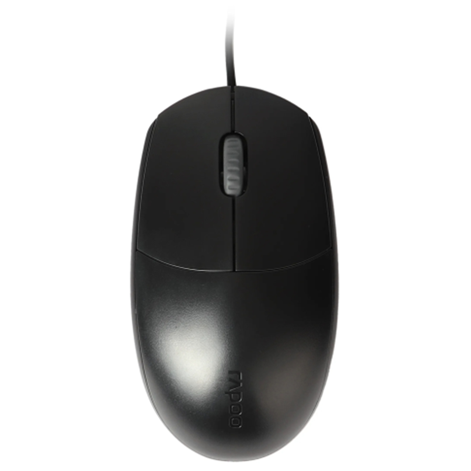Buy the Rapoo N100 Wired Optical Ambidextrous USB Mouse - Black ( N100 ...