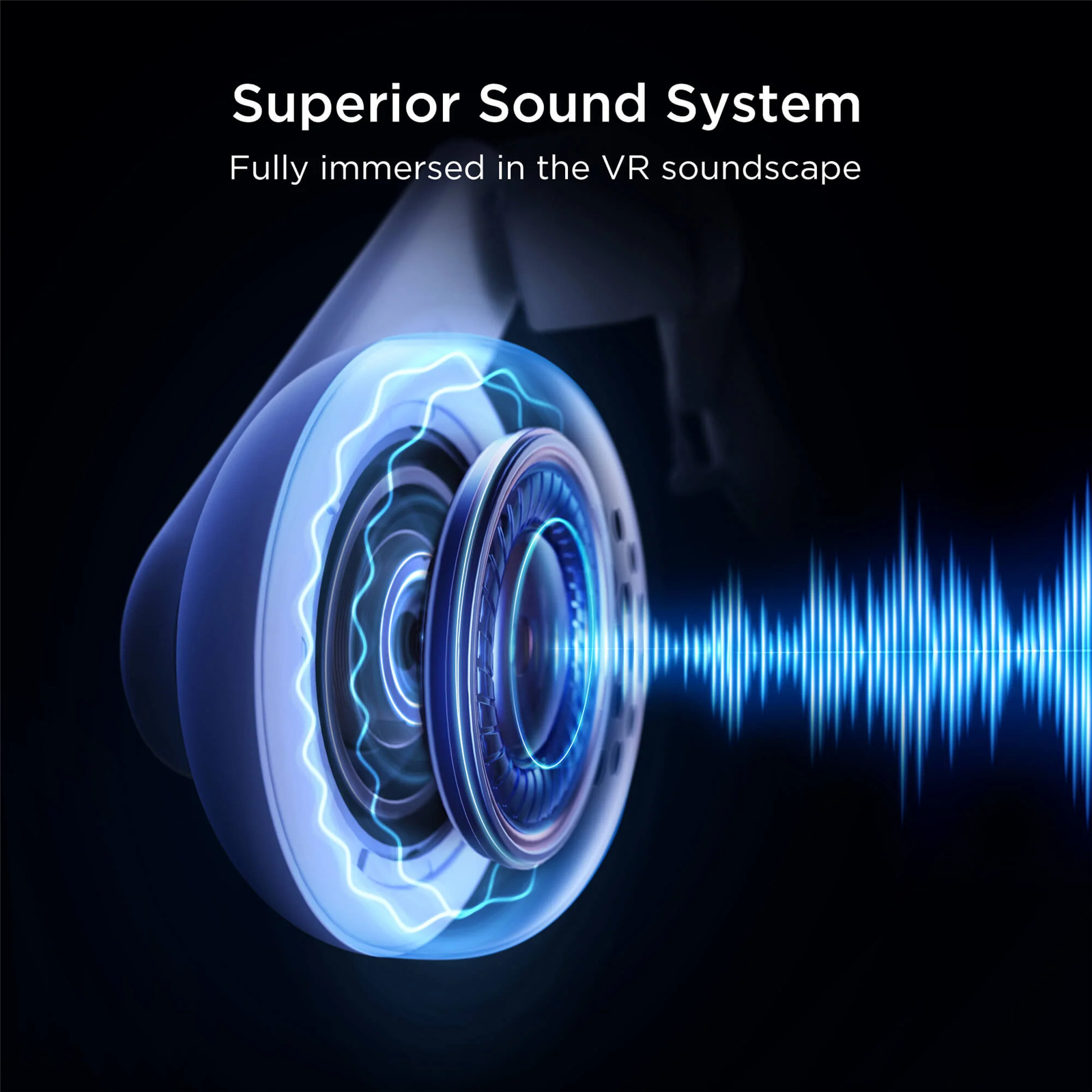 Buy the Kiwi Design For META Oculus Quest 2 Comfort On-Ear Audio Head ...