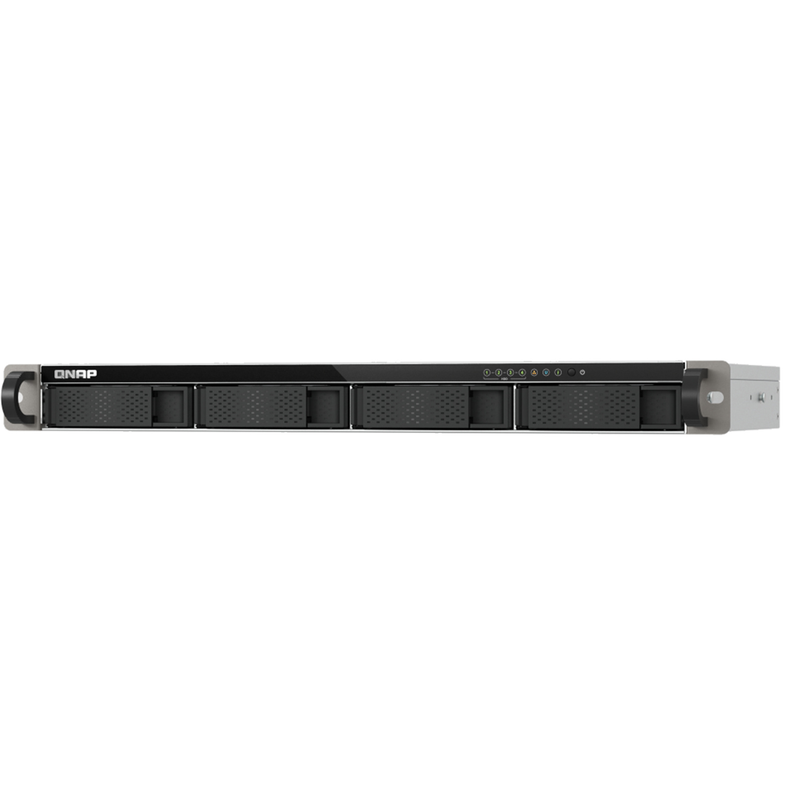 Buy the QNAP TS-433eU Business 1U 4-Bay Rack Mount NAS Server, Quad ...