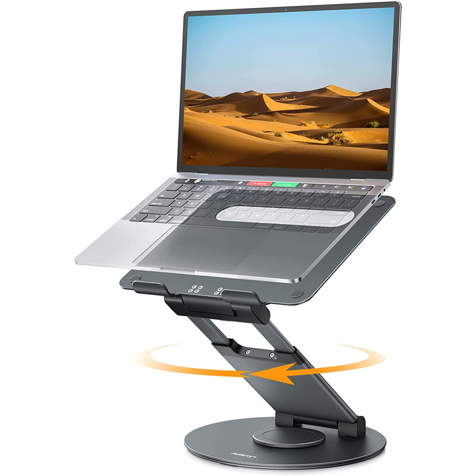 Buy the Nulaxy LS18 360° Rotating Laptop Stand - Grey, For ...