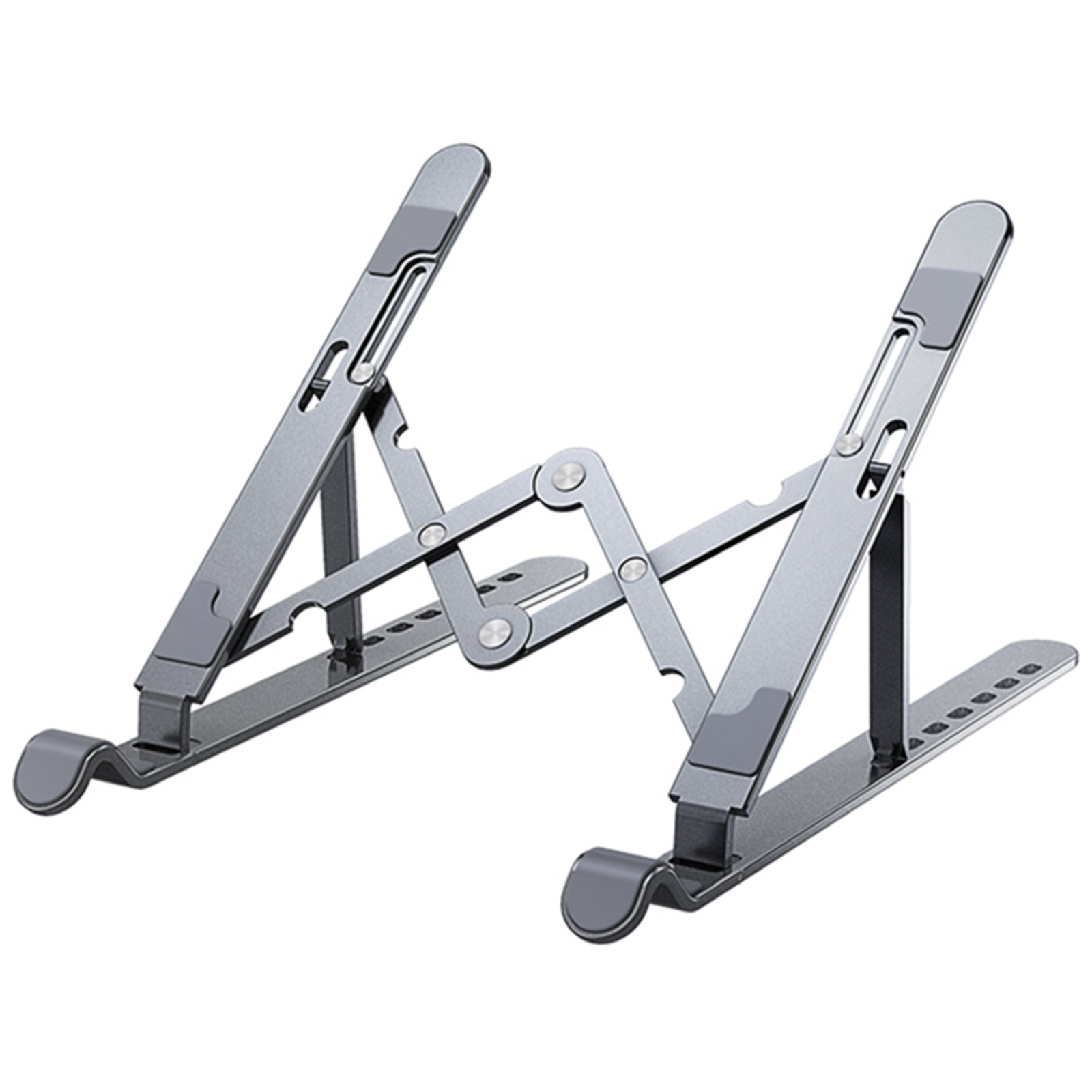 Buy the Nulaxy A2 Aluminum Laptop Stand - Grey, 7-Angles Height ...