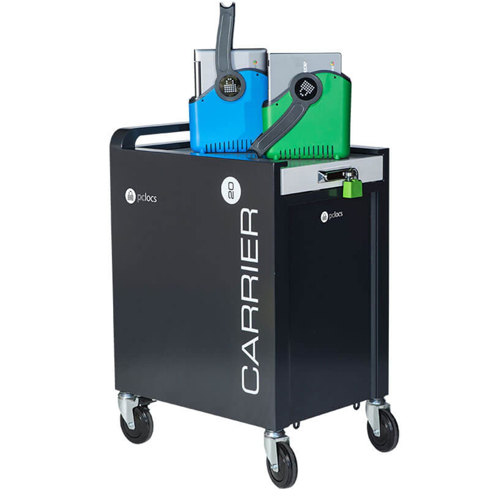 Buy the PCLocs Carrier 20 Cart PCL8-10130 Charge, Store, Secure and ...