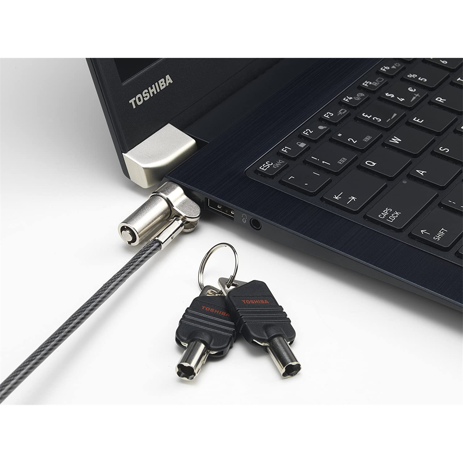 Buy the Toshiba PA5288U-1KCL Slim Keyed Lock For Thin Laptops Aand ...